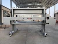 China Continuous Auto Foaming Line Long Foam Block Horizontal Peeling Machine ±0.2mm Cutting Tolerance for sale