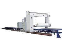 China Higher Cutting Precision Road Rail Flat Cutting Infinite Length 120 Meter An Hour Foam Cutting Machine for sale