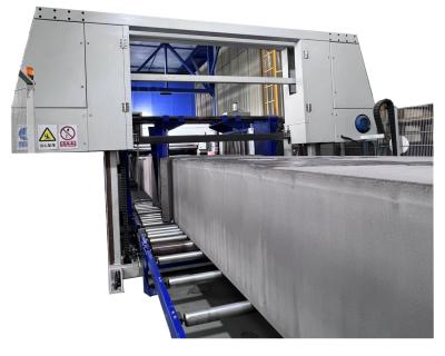 China TDC-01 Long Foam Block Cut To Length Cut Off Up And Down Sponge Splitting Machine For Continuous Foaming Line for sale