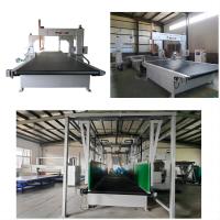 China Automatic Sponge Vertical High Precision Edge Trimming Machine For Foam Cutting to Slabs Strips for sale
