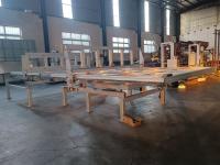 China Automatic Sponge EVA foam Cutting Machine Vertical Straight Foam Cutter Rotary Worktable for sale