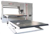 China Vertical Contour Cnc Foam Board Cutter Machine Computer Control Revolving Loop Knife for sale