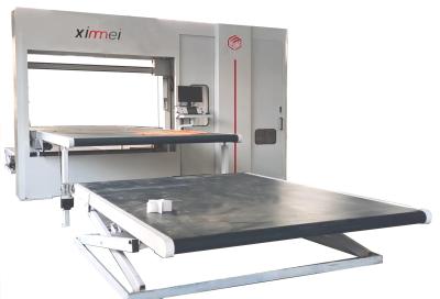 China Vertical Contour Cnc Foam Board Cutter Machine Computer Control Revolving Loop Knife for sale