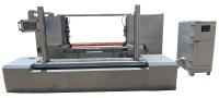China Auto Pu Foam Cutting Machine cylinder foam round peeling auto roll up Machine TDPB-1900 for sale