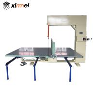 China Mattress Foam Cutting Machine 4 wheels Industrial Vertical knife cutting machine capable of cutting various materials for sale