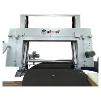 China C-618 High-End Round Worktable Carousel Horizontal Band Knife cutting Machine and Quiet Operation PU Foam blocks Cutting Machine with Anti-Skid Sand surface Platform and Air Absorption for sale