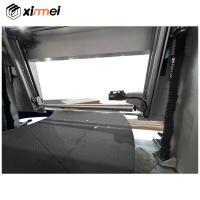 China C-618 High-End Round Worktable Carousel Horizontal Band Knife cutting Machine and Quiet Operation PU Foam blocks Cutting Machine with Anti-Skid Sand surface Platform and Air Absorption for sale