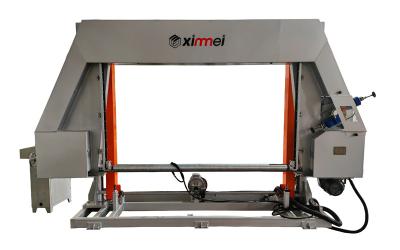 China Highly Accurate and Cut sheets thickness Consistently non knife cut marks PU Foam Cutting Machine with Delta VFD steel worktable with Air Suction Device for sale