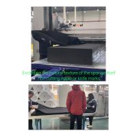 China Effortless Foam Cutting with Our State-of-the-Art Foam Cutting Machine Advanced PU Foam Cutting Machine with Blowing Cleaning and Lighting Features for sale