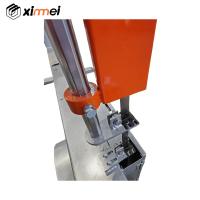 China Mattress Foam Cutting Machine 4 wheels Industrial Vertical knife cutting machine capable of cutting various materials for sale