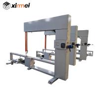 China Affordable Customizable PU 4 Wheels Vertical Knife Cutter For Various Materials Cost Effective Mattress Foam Cutting Machine for sale