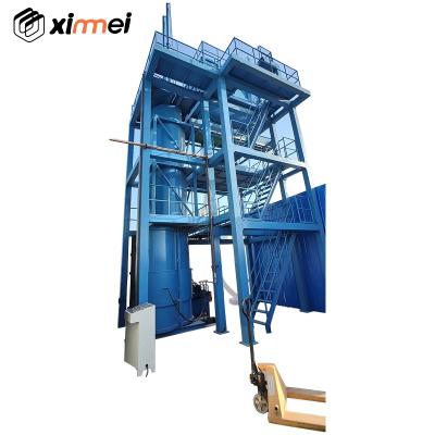 China Round Cylinder Steam Pressure Binder Molding Rebond Foaming Machine Single Double Triple Quadruple Quintuple Septuplet Concurrently Continuous Production Line for sale