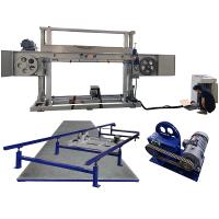 China Heavy-duty Stability PU Rigid 120 ILD PU Block 160 Kg/m³ Rebond Foam Block Semi Automatic Horizontal Splitting Machine Epuipped DELTA Control And Optimized Mechanical Design Robust Materials for sale