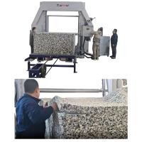 China PU Foam Cutting Machine with Automatic Table Movement and Touch Screen Settings for Consistent and Accurate Foam Slicing for sale