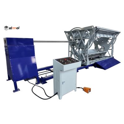 China Cylindrical Foam Block Automatic Boring Machine a corollary equipment of the Foam Peeling Machine for sale
