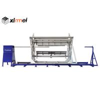 China Cylindrical Foam Block Automatic Boring Machine a corollary equipment of the Foam Peeling Machine for sale