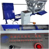 China Cylindrical Foam Block Automatic Boring Machine a corollary equipment of the Foam Peeling Machine for sale