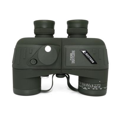 China 7x50 Binoculars Military With Rangefinder And Compass Waterproof Bak4 Sea Adventure for sale