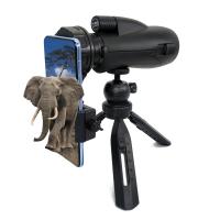 China 10-30X55 Zoom Telescopio Long Distance Monocular Telescope With Tripod for sale