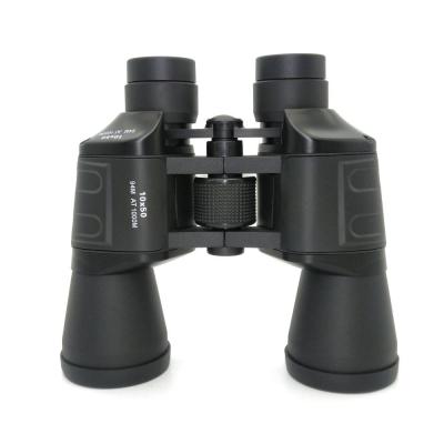 China Long Range Binoculars With Tripod 10x50 Porro Prism Wide Angle Binoculars For Boating for sale