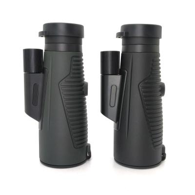 China 12X50 10x50 Waterproof long distance Monocular Telescope With Smartphone Adapter For Bird Watching &hunting for sale