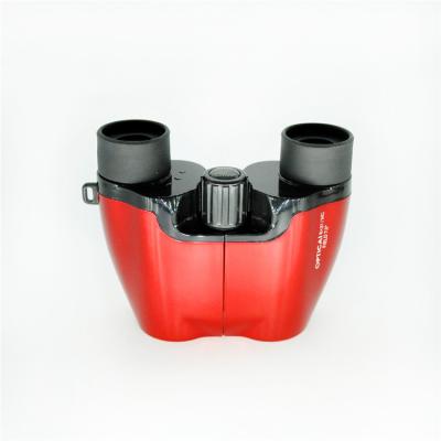China Shock Resistance Handheld Binoculars 8x21 Chromatic Color Telescope With Red Pearl Varnish for sale