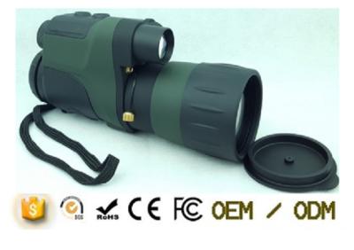 China 4X50 Handheld Military Night Vision Monocular Telescope With IR Device And Video Line for sale