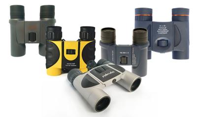 China 10X25 Waterproof Roof Prism Binoculars BAK4 For Hiking Sighting Aluminum Body for sale
