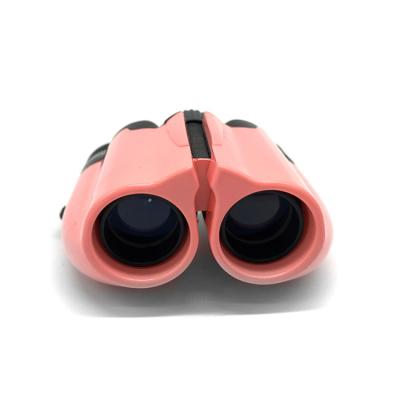 China Pink Mini Size Lightweight Binoculars For Kids And Adult Outdoor Adventure for sale