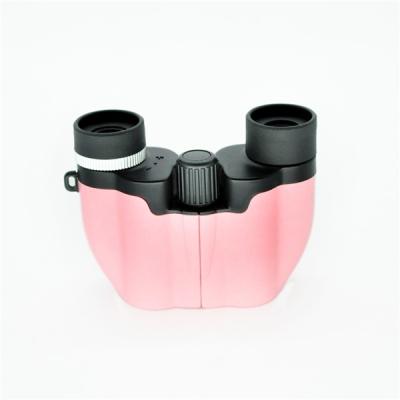 China Handheld 6x18 Binoculars Unit Optical Kids Gift Pink Telescope YBSP02a for sale