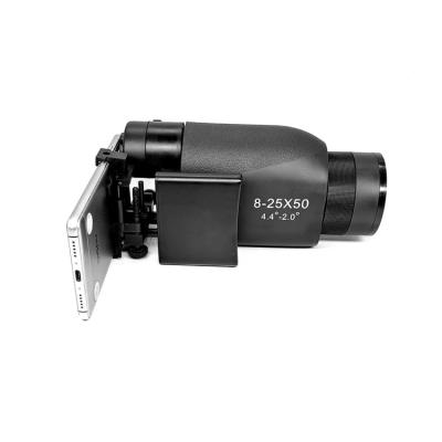 China Compact 8-25x50 Smartphone Monocular Telescope for sale