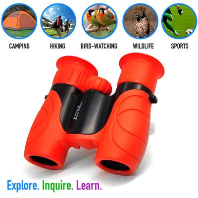 China Shockproof Kids Plastic Binoculars 8x21 Promotional Safe Gift For Children for sale