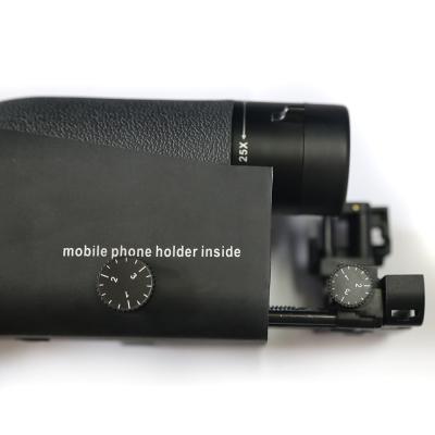China Cell Phone Adapter Mount 25x Night Vision Monocular Telescope For Adults High Powered for sale