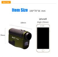 China Green Military Laser Rangefinder For Golfing 6X Bow Hunting Rangefinder for sale