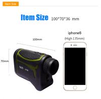 China Outdoor Activity 905nm Digital Laser Range Finder 6X Golf Hunting Rangefinder for sale