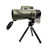 China Green Big Eyepiece Zoom BAK4 Prism Monocular Outdoors High Power for sale