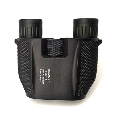 China Small Lightweight BAK4 FMC Porro Binoculars 10X25 For Camping Climbing Kids Adults for sale