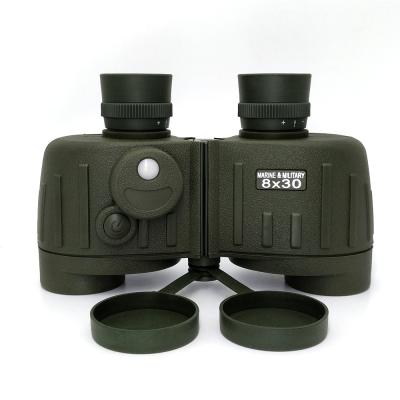China 8×30 Marine Military Binoculars With Rangefinder Compass BAK4 Prism FMC Lens for sale