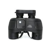 China Adults Black 7X50 Waterproof Binoculars Telescope With Rangefinder Compass for sale