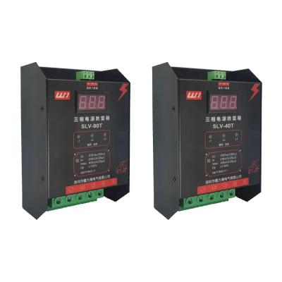 China Whole Home Lightning Protection Low Voltage Surge Suppressor 220V 320V 20kA 40kA 80kA AC SPD for sale