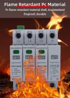 China Surge Protection Home T1 T2 Type Three Phase Surge Protector AC 380V SPD for sale