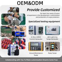 China Single Phase TUV CE SPD Device 275V 320V 385V 440V 20KA 40KA T2 For Power Supply Systems for sale