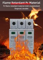 China Dc Surge Protector 300V 500V 1000V 1500V T2 PV Panel Renewable Energy Protection for sale