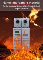 China Home Office T1 T2 SPD Single Phase Surge Protector 220V 15kA 30kA for sale