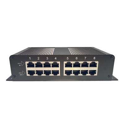 China Wall Mount Ethernet Surge Protector 8 Port 100M Home Office Small Business Protection for sale