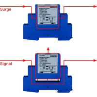 China 2 Wire Control Signal SPD 5Vdc 10kV PLC Sensor Industrial Analog Loop Protection for sale