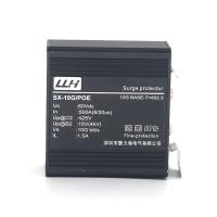 China Lightning 10G Gigabit Ethernet Surge Protector Poe SPD Cat6A 4kV Device Protection for sale