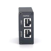 China 1G Ethernet Poe Surge Protector Cat6 4kV Network Camera Data Center Enterprise for sale