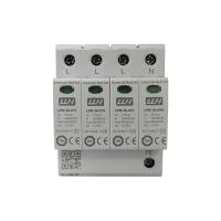 China Whole House Surge Suppressor CE TUV Surge Protection Device 4P 275V Single Phase T2 SPD for sale