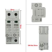 China Single Phase T2 SPD Whole House Power Surge Protector CE TUV 2P 320V 20KA 40KA for sale